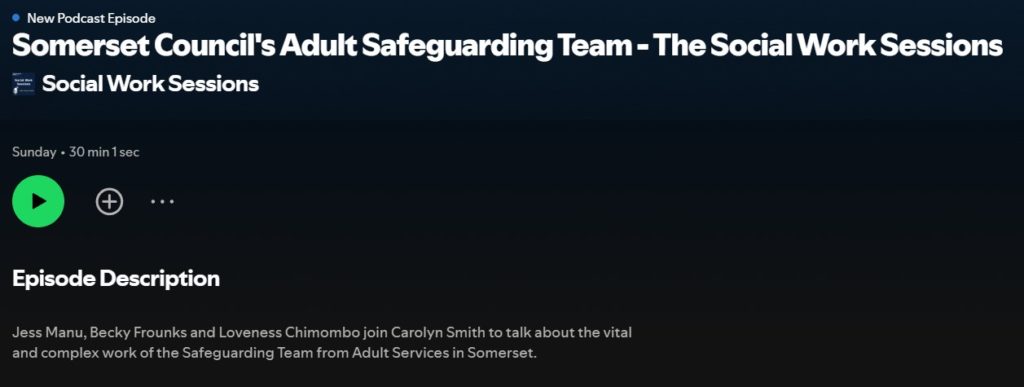 Somerset Council’s Safeguarding Team Podcast